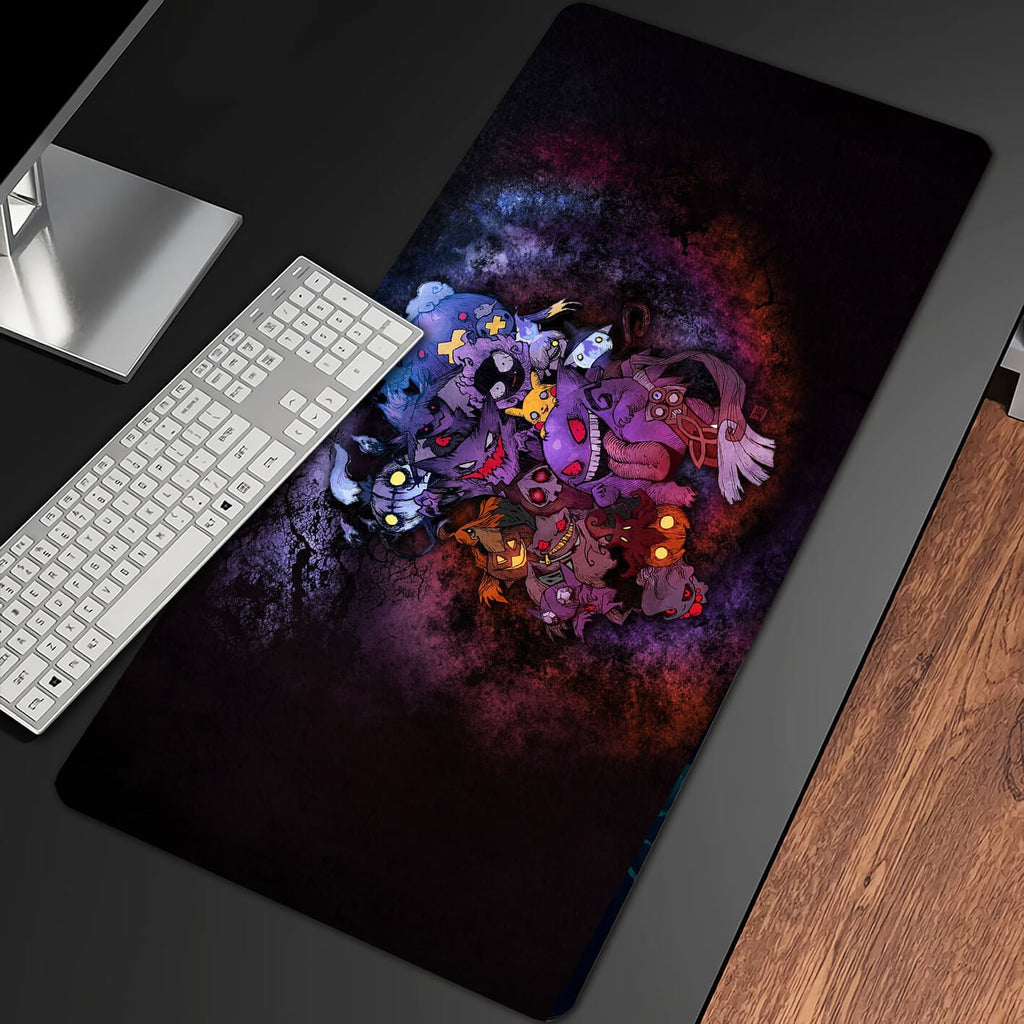 Halloween Pokemon Desk Pad,Office Desk Mat,Mouse Pad Mat,Desktop pad ...
