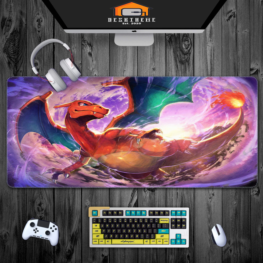 Charizard Pokemon Mouse pad XXL(3 Versions),Keyboard Mat,Laptop Mat ...