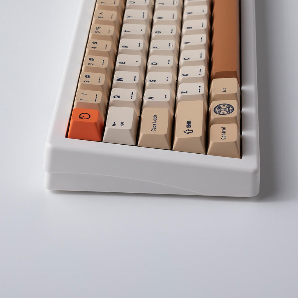 143 pcs Vintage Stamp Keycap Set, Cherry Profile | DeskTheme
