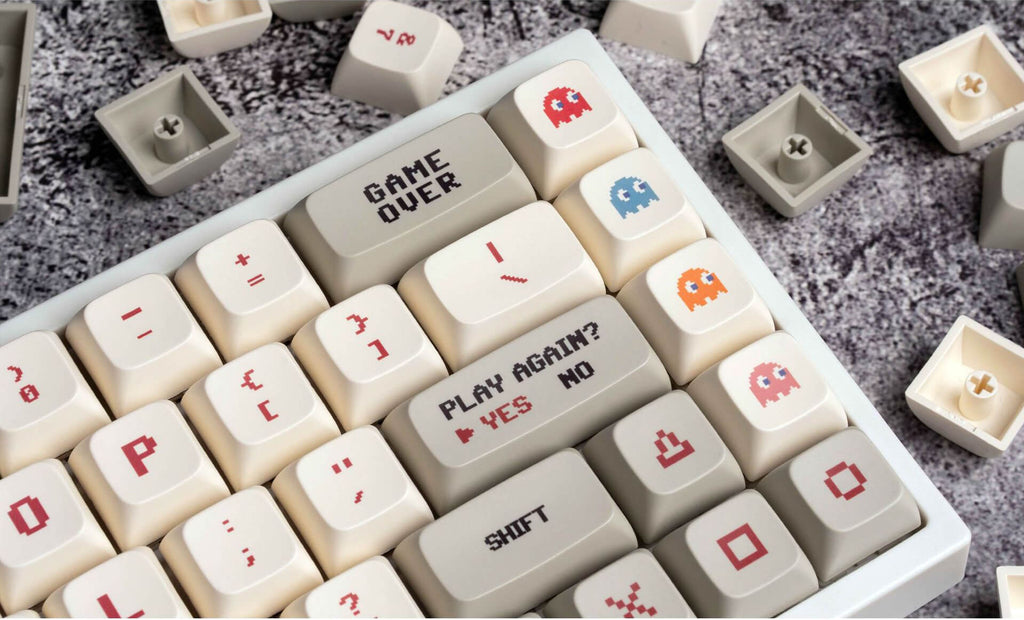 143 pcs Vintage FC Keycap Keycap Set，XDA Profile | DeskTheme