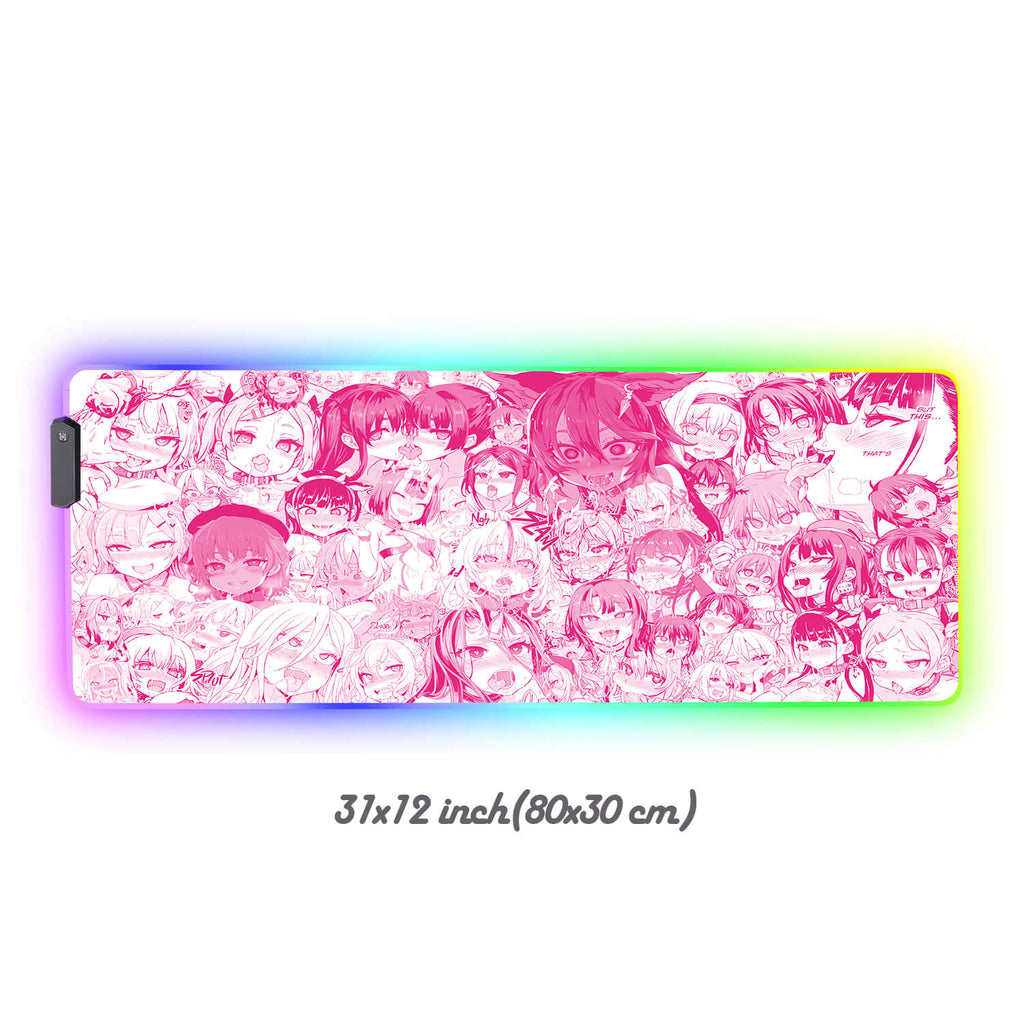 Hentai Girl NSFW LED Gaming Mouse Pad(2 patterns) mouse pads for gamers ...