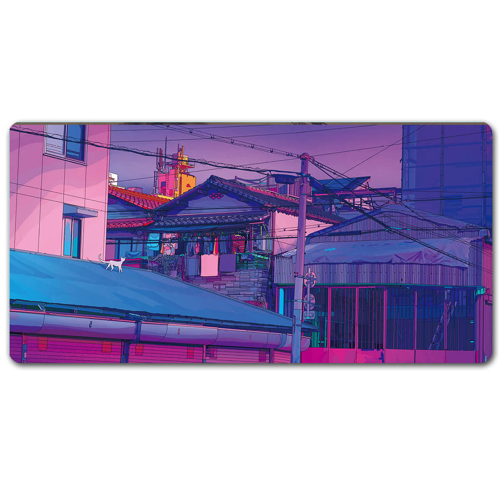 Hawoleen Cabin Cute Desk Mat,Cute Desk Pad,Kawaii Desk Mat,MousePads ...