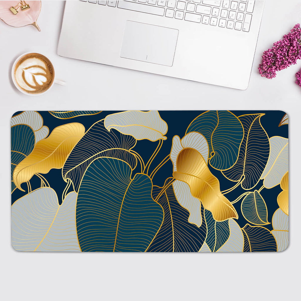Colorful Leaves Mouse pad XXL(3 Versions),Office Desk Mat,Mouse Pad Mat ...
