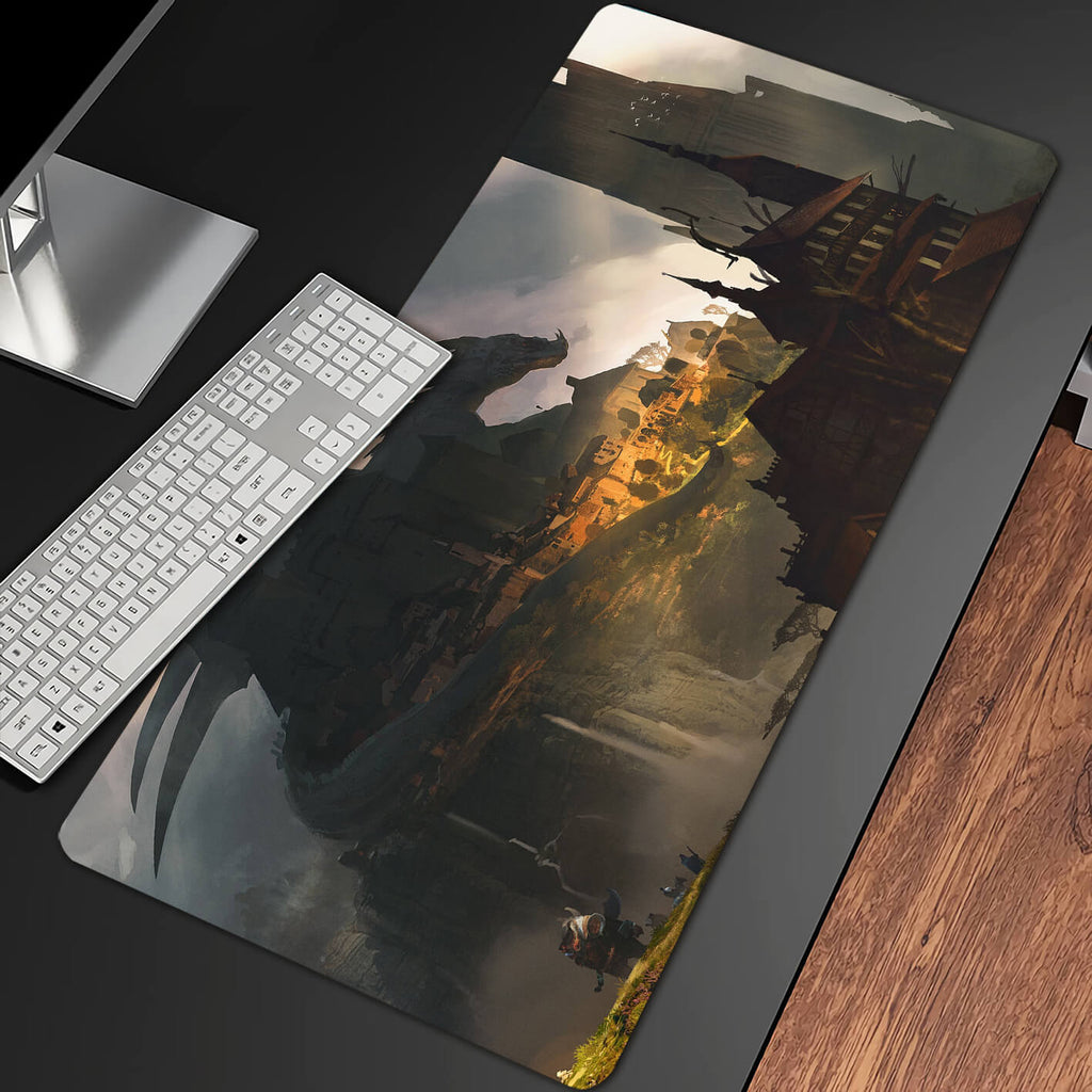 Dragon Knight Mouse pad XXL(3 Versions),Office Desk Mat,Mouse Pad Mat ...