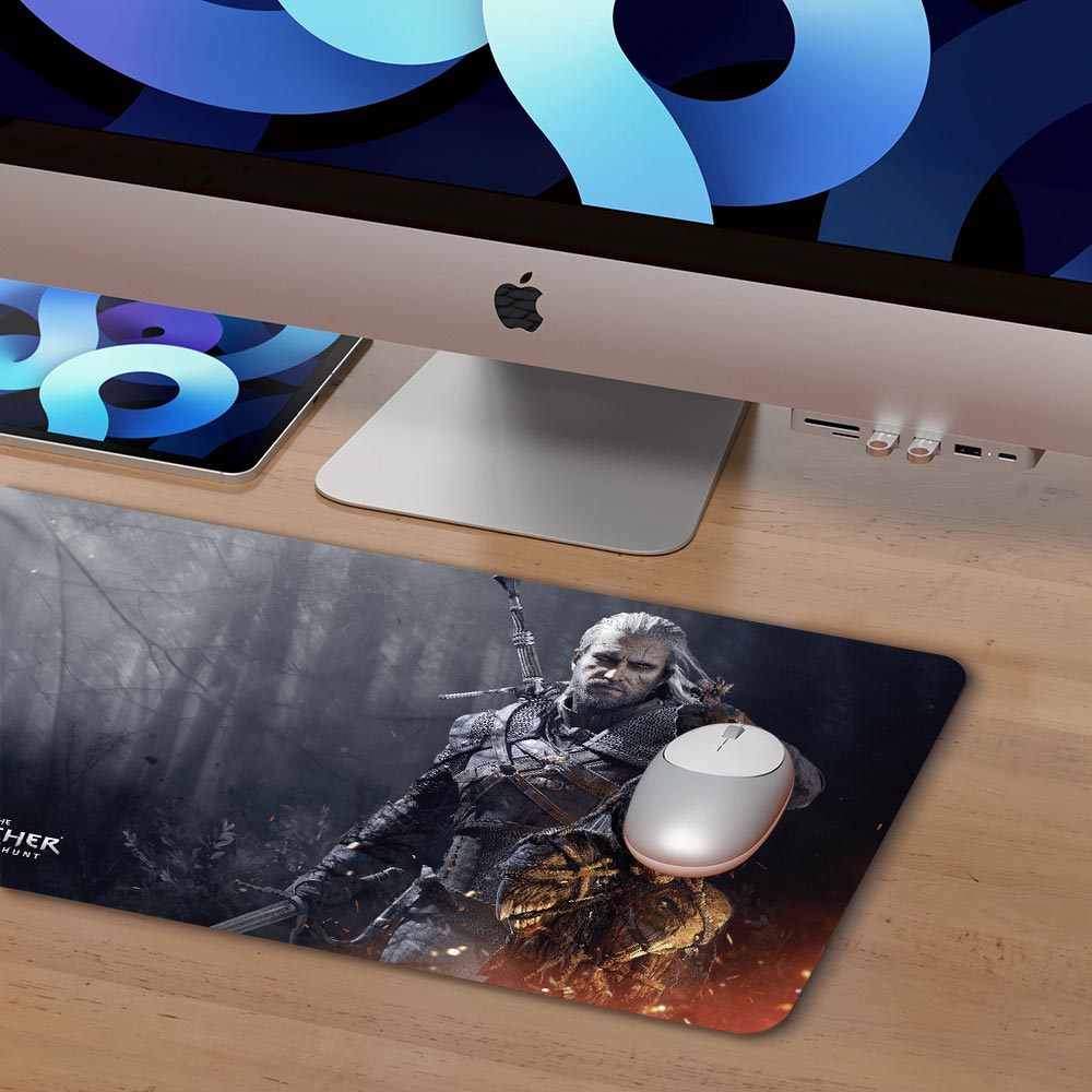 The witcher Gaming Desk Pad,Office Desk Mat,Mouse Pad Mat,Desktop pad ...