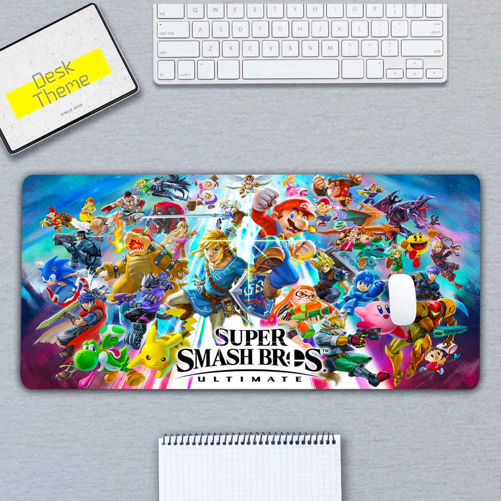 super smash bros,Office Desk Mat,Mouse Pad Mat,Desktop pad,Desktop Mat ...