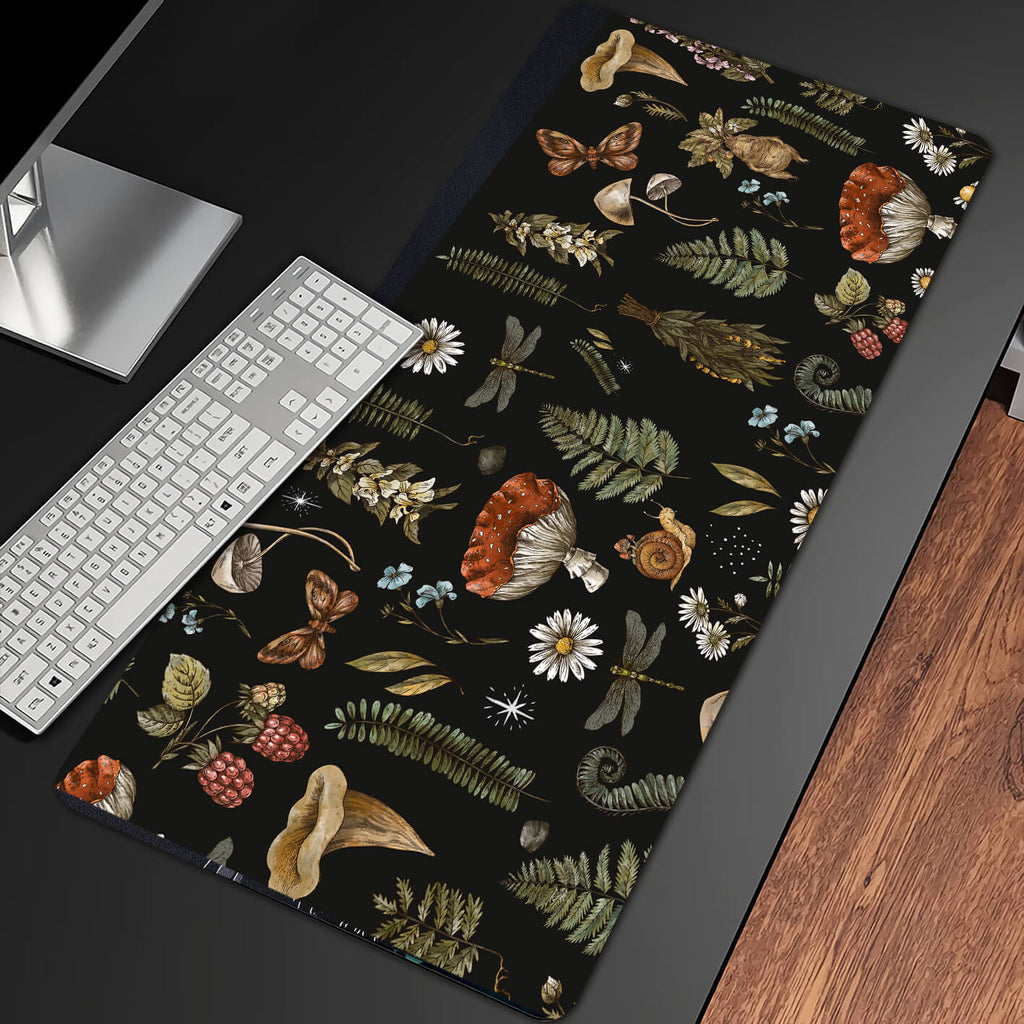 Magic Mushroom Desk Mat,Office Desk Mat,Mouse Pad Mat,Desktop pad ...