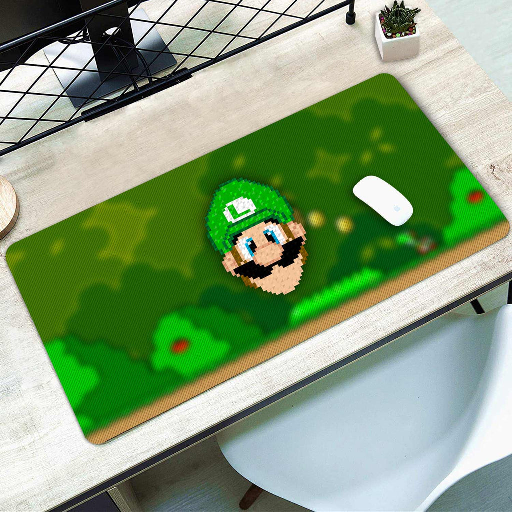 Mario Cute Desk Pad,Office Desk Mat,Mouse Pad Mat,Desktop pad,Desktop ...