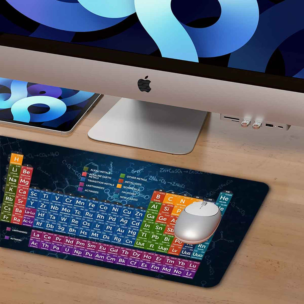 Periodic Table Office Desk Mat,Mouse Pad Mat,Desktop pad,Desktop Mat ...