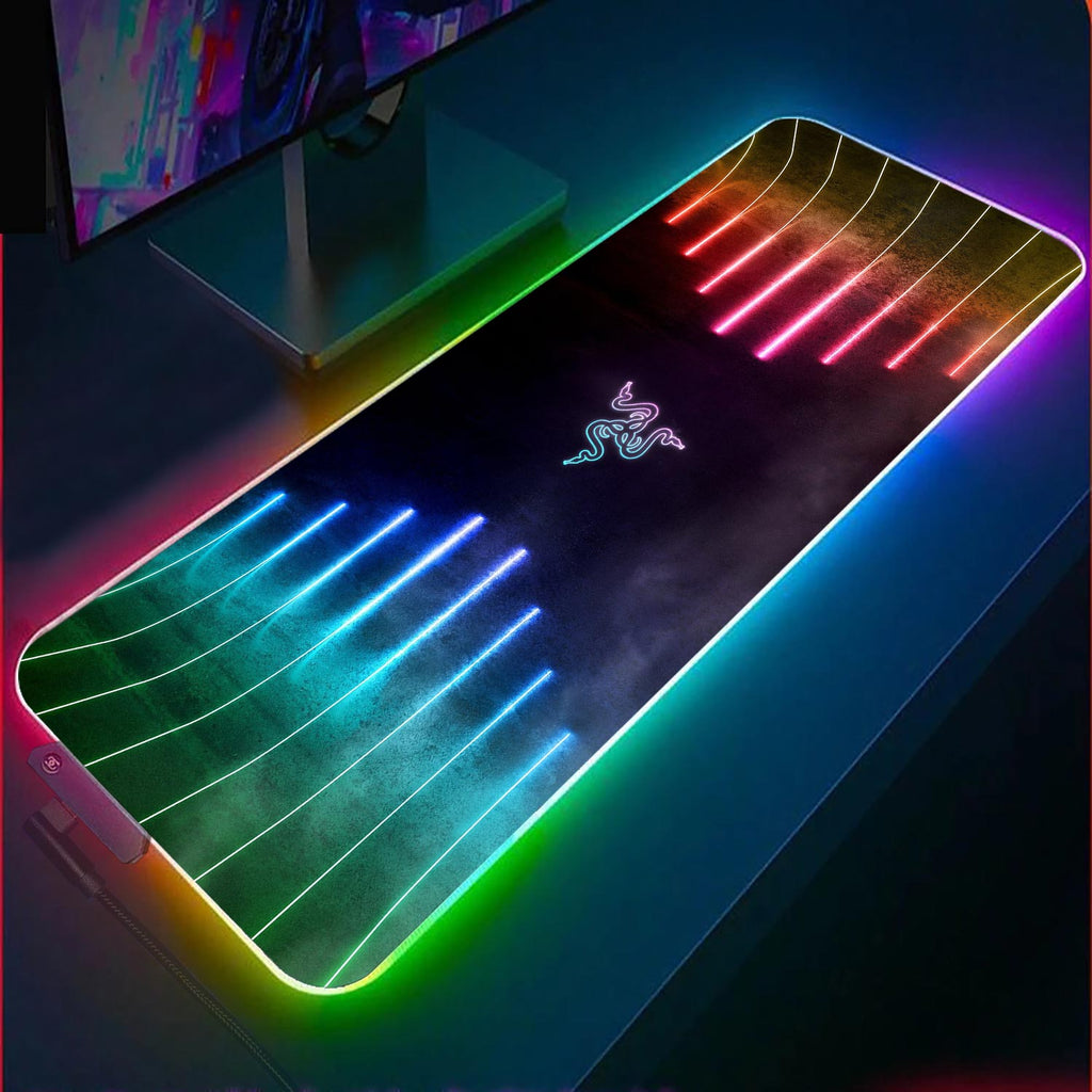 Razer Digital RGB Gaming Mouse Pad(3 patterns)desk décor,desk setup ...