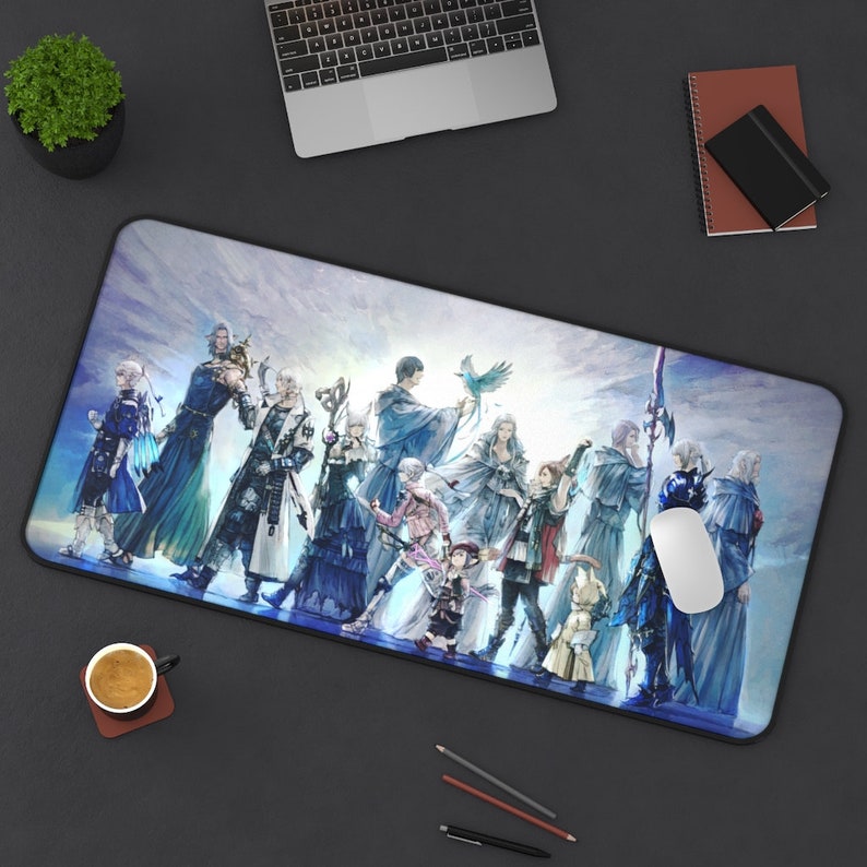 Final Fantasy XIV Desk Mat,Office Desk Mat,Mouse Pad Mat,Desktop pad ...