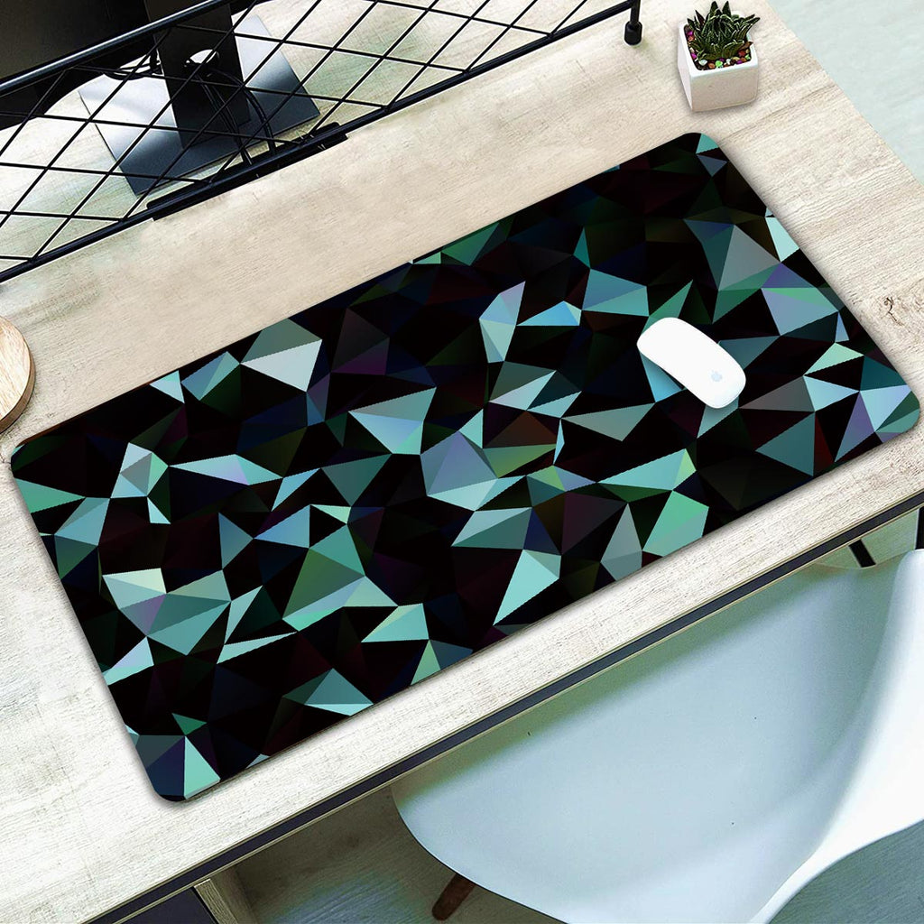 Retro Green Desk Pad,Office Desk Mat,Mouse Pad Mat,Desktop pad,Desktop ...