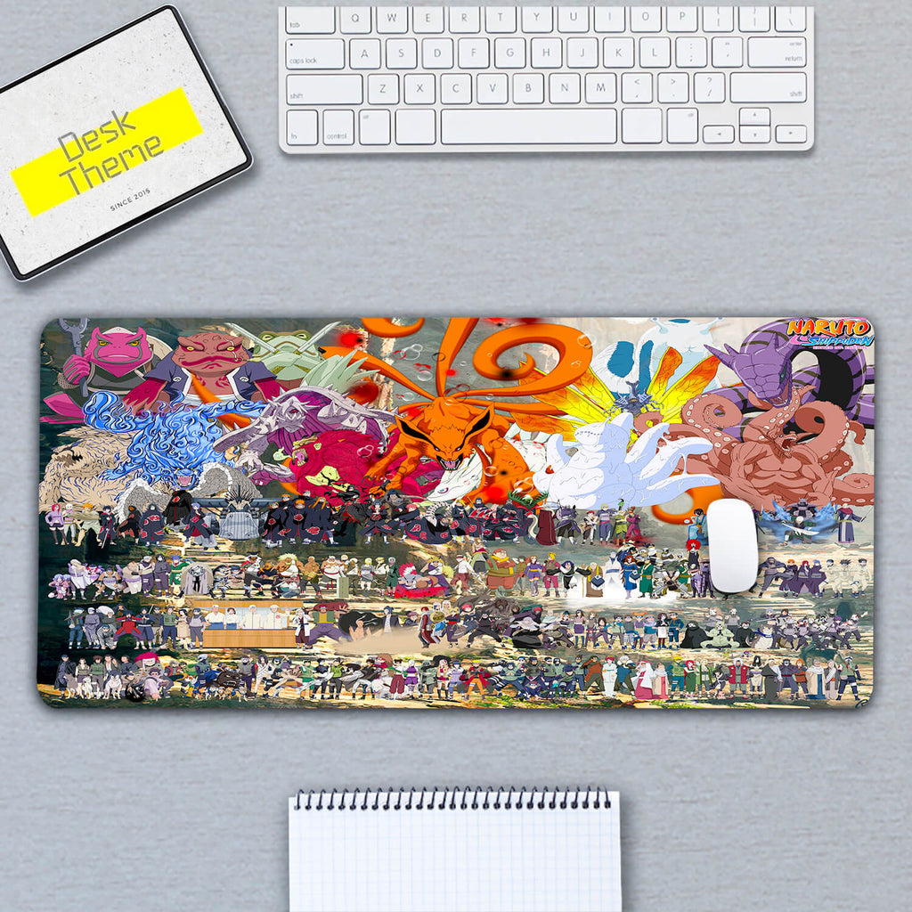 Naruto Desk Pad,Gaming Desk Mat,Mouse Pad Mat,Desktop pad,Desktop Mat ...