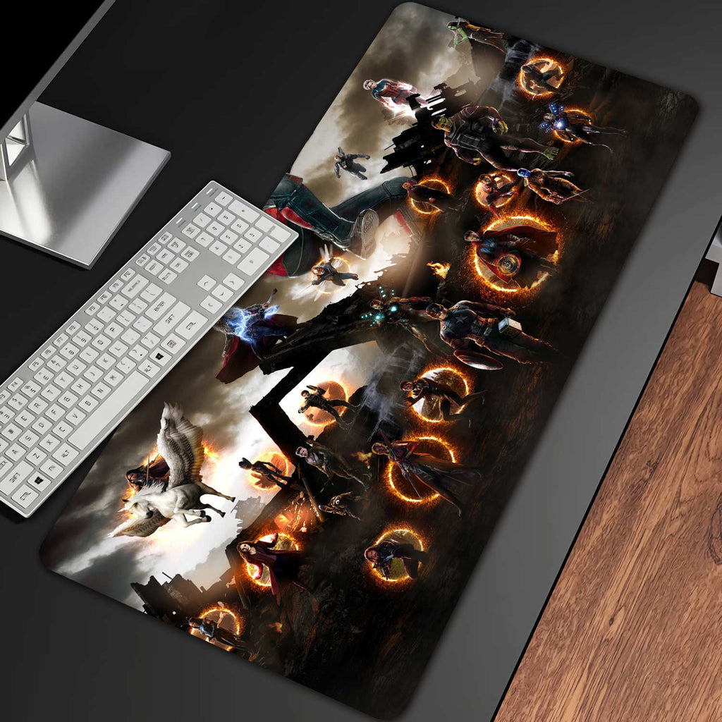 Marvel Heros Gaming Desk Pad,Office Desk Mat,Mouse Pad Mat,Desktop pad ...