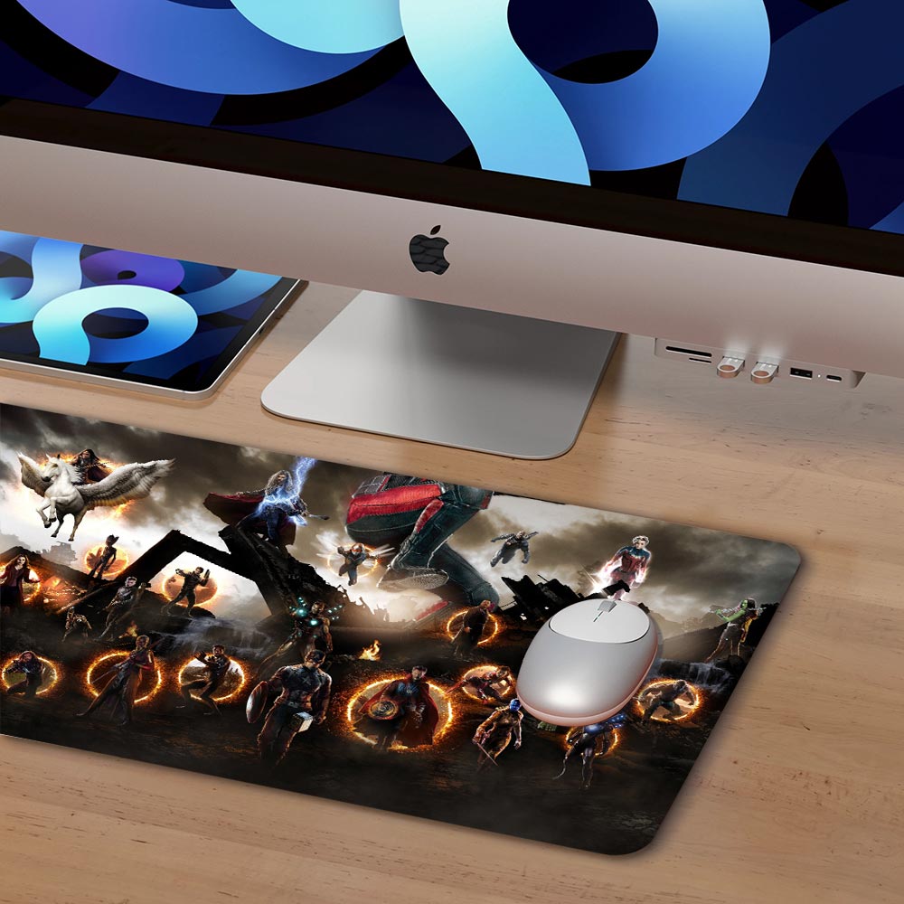 Marvel Heros Gaming Desk Pad,Office Desk Mat,Mouse Pad Mat,Desktop pad ...