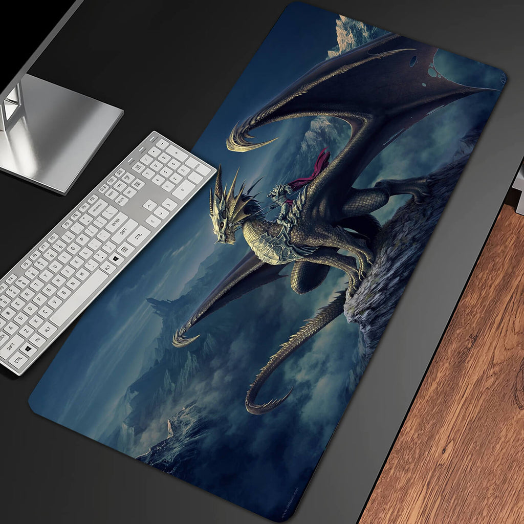 Dragon Knight Mouse pad XXL(3 Versions),Office Desk Mat,Mouse Pad Mat ...